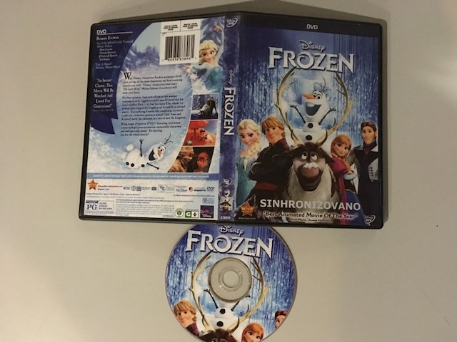 Frozen DVD - Zaledjeno Kraljevstvo