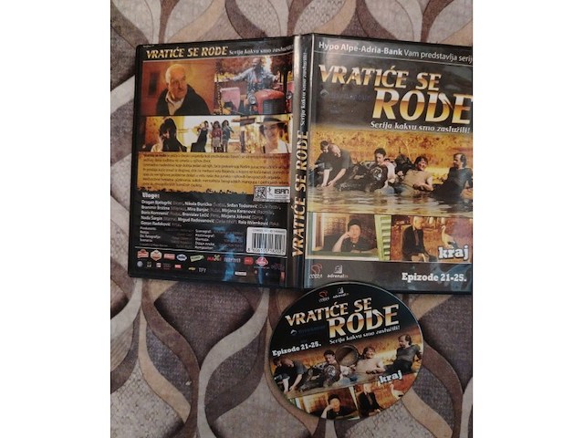 Vratice se rode-dvd 5-21 do 25 epizode