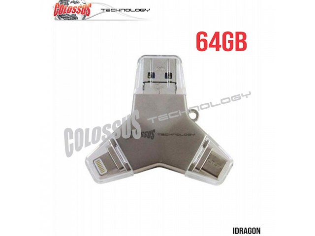 USB Flash memorija Colossus IDragon 4u1 64GB