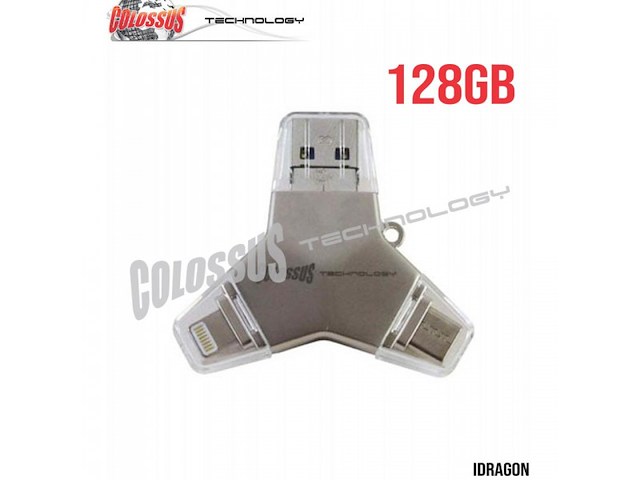 USB Flash memorija Colossus IDragon 4u1 128GB