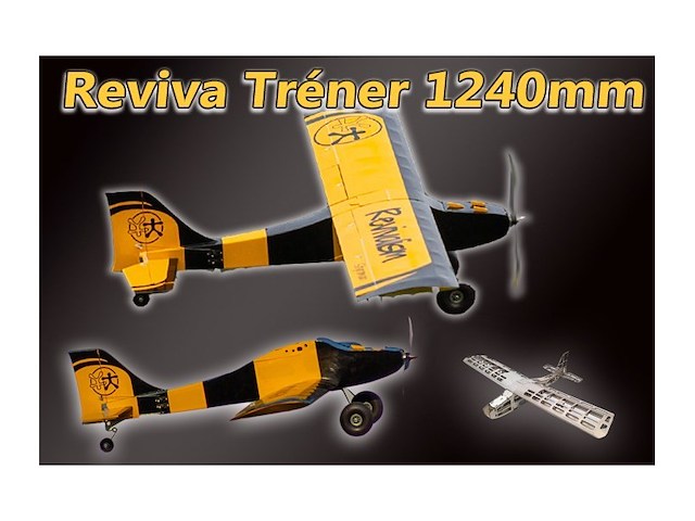 Reviva trainer - 1240mm - kit aviona drvene kontrukcije