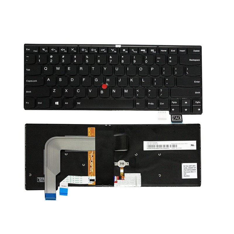 Tastatura za laptop Lenovo Thinkpad T460S T470S bez pozadinskog osvetljenja sa gumbom