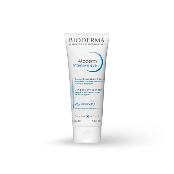 BIODERMA, ATODERM INTENSIVE EYE 3u1 NEGA ZA IRITIRANE OČNE KAPKE, 100ml