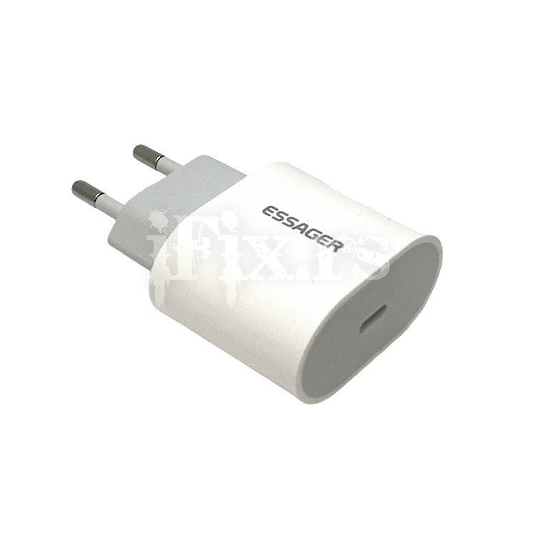 Brzi punjac USB-C PD 20W za iPhone Essager Vanjane ECTC-FJB02-P
