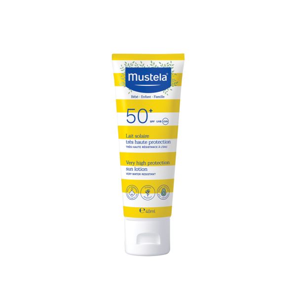 MUSTELA, LOSION SA VISOKOM UV ZAŠTITOM, 40ml