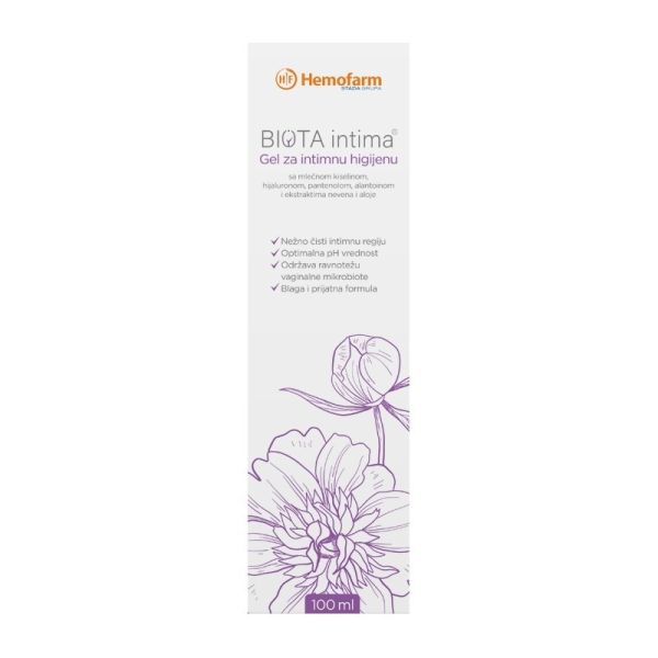 BIOTA INTIMA, GEL ZA INTIMNU NEGU, 100ml