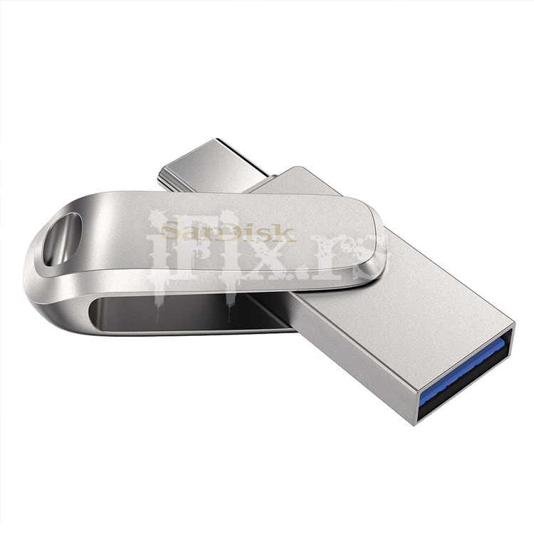 Flash memorija USB-C + USB-A SanDisk Dual Drive Ultra Luxe 128GB