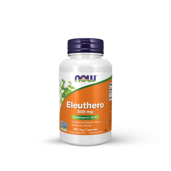 NOW, ELEUTHERO, 500mg