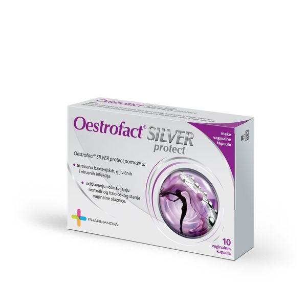 OESTROFACT® SILVER PROTECT, 10 VAGINALETA