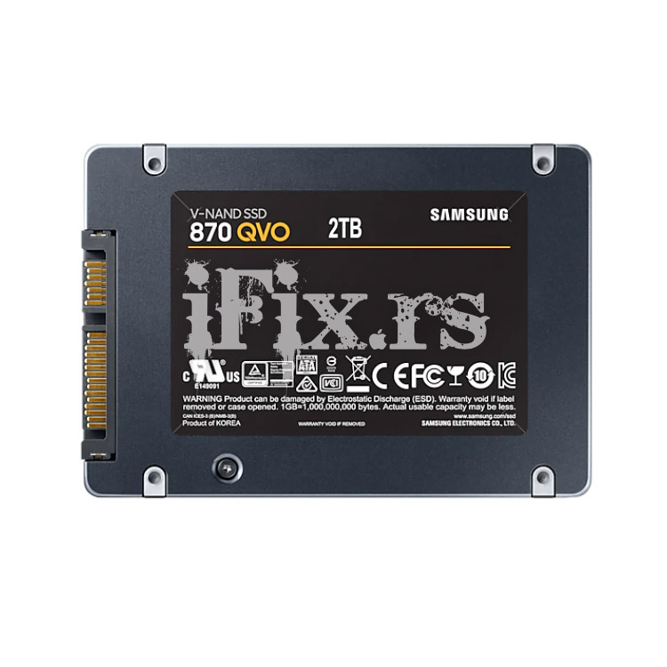 SSD 2.5“ 2TB Samsung 870 QVO MZ-77Q2T0BW