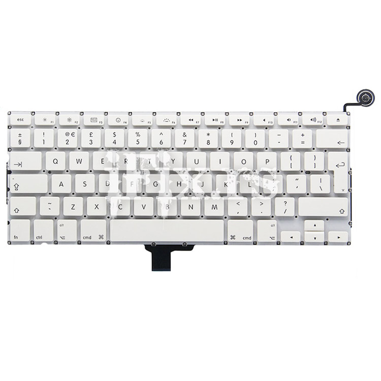 Tastatura UK za Apple Macbook Unibody 13″ A1342 (2009-2010) bela