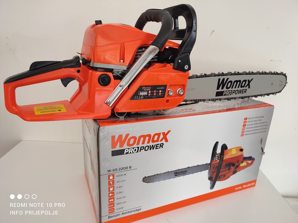 WOMAX 3 KS MOTORNA TESTERA