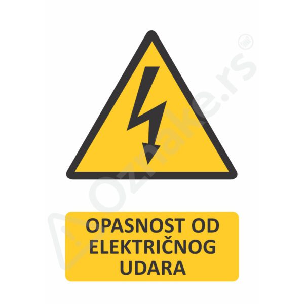 Opasnost od električnog udara