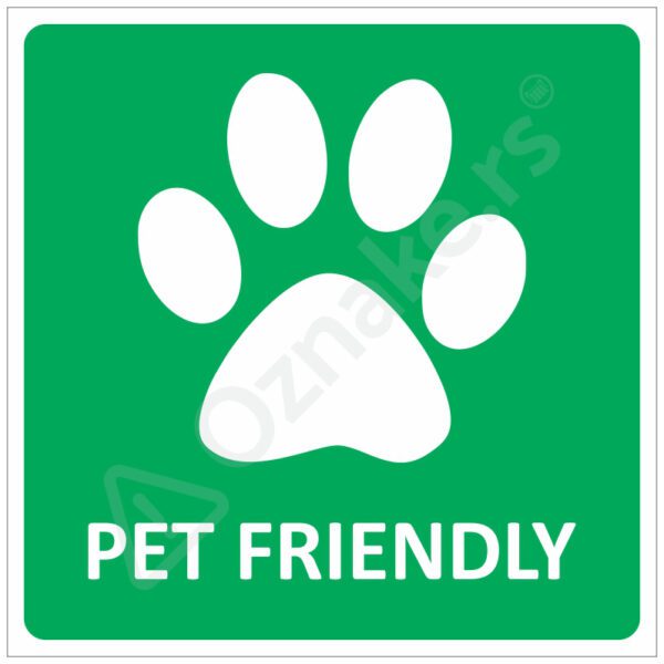Pet friendly