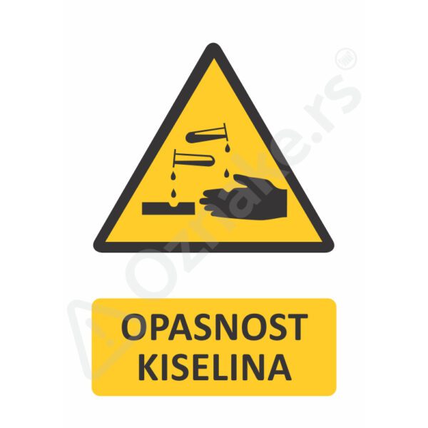 Opasnost kiselina