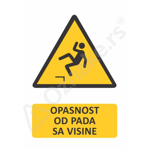 Opasnost od pada sa visine