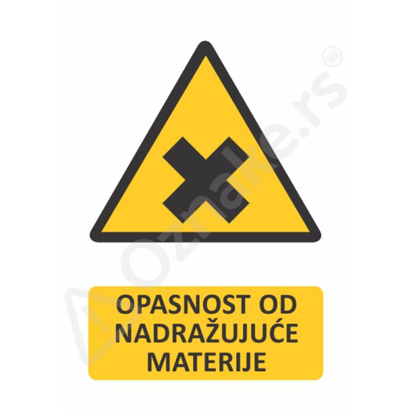 Opasnost od nadražujuće materije