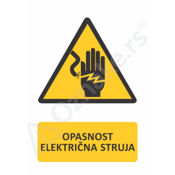 Opasnost električna struja