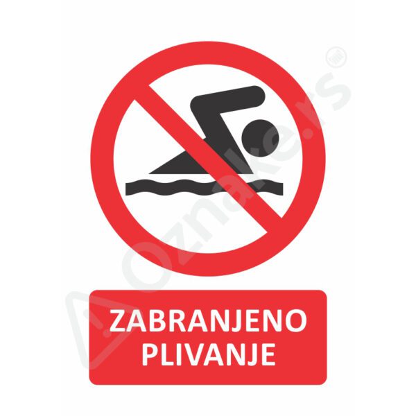 Zabranjeno plivanje