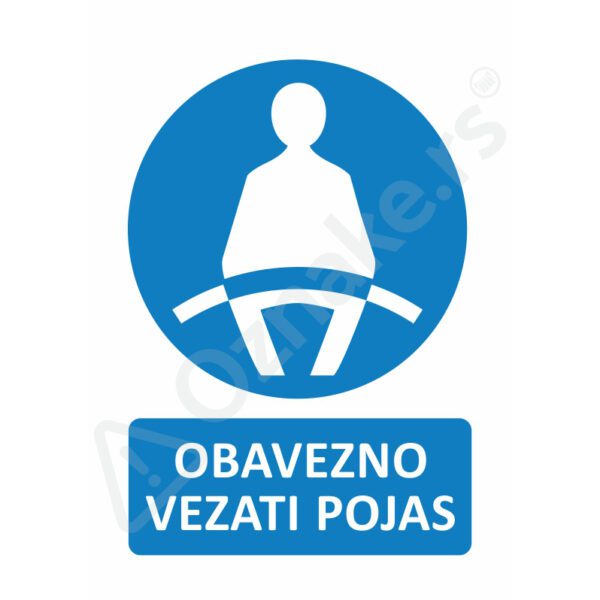 Obavezno vezati pojas