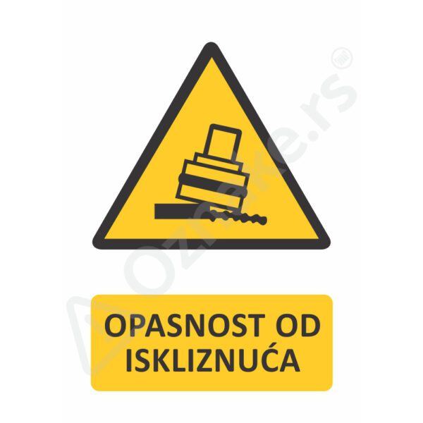 Opasnost od iskliznuća