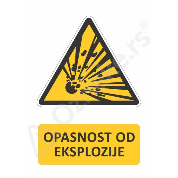 Opasnost od eksplozije