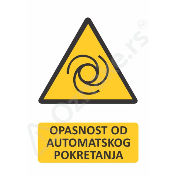 Opasnost od automatskog pokretanja