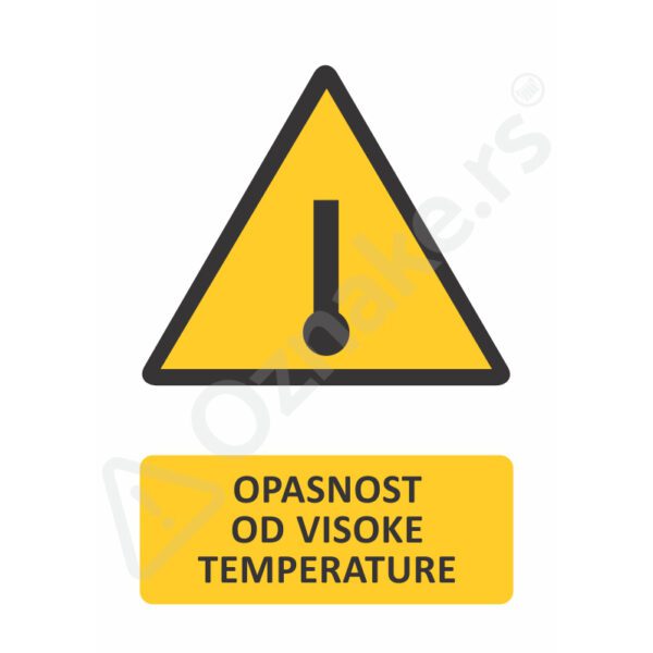 Opasnost od visoke temperature