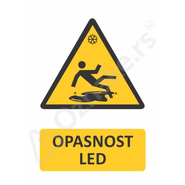 Opasnost led