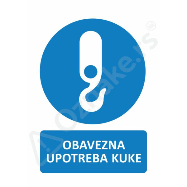 Obavezna upotreba kuke