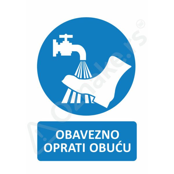 Obavezno prati obuću