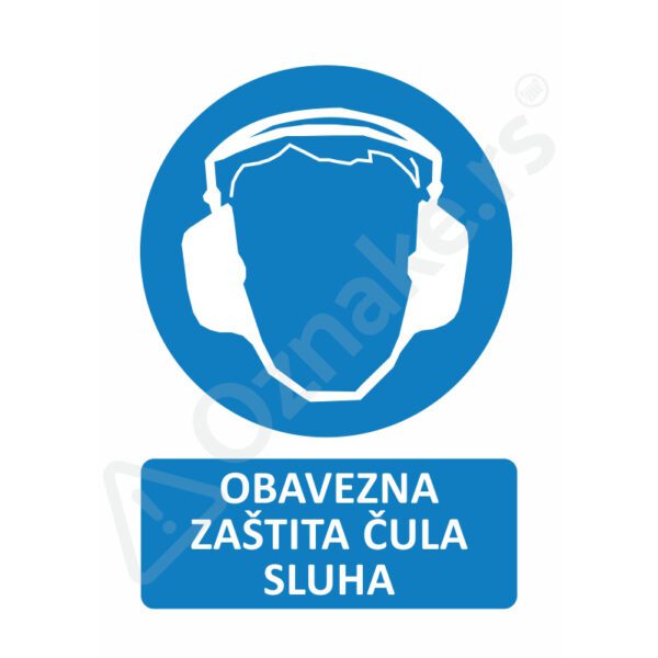 Obavezna zaštita čula sluha