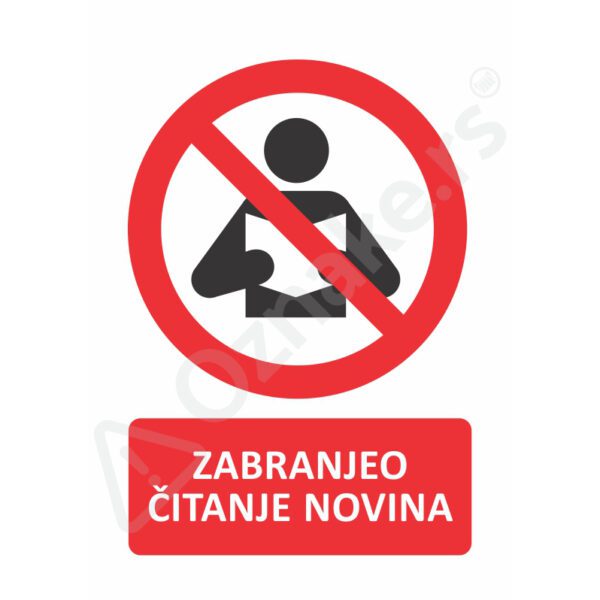 Zabranjeno čitanje novina