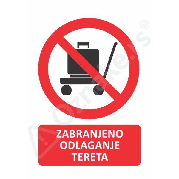 Zabranjeno odlaganje tereta