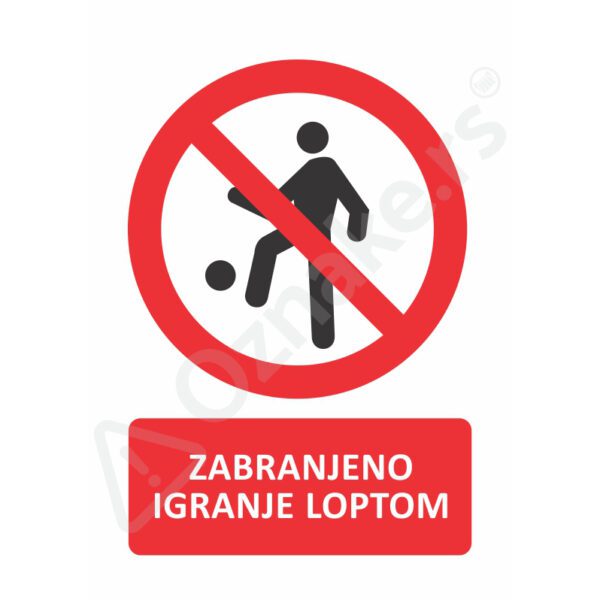 Zabranjeno igranje loptom