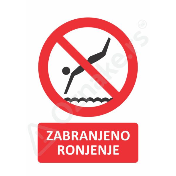 Zabranjeno ronjenje