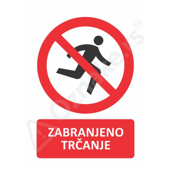 Zabranjeno trčanje