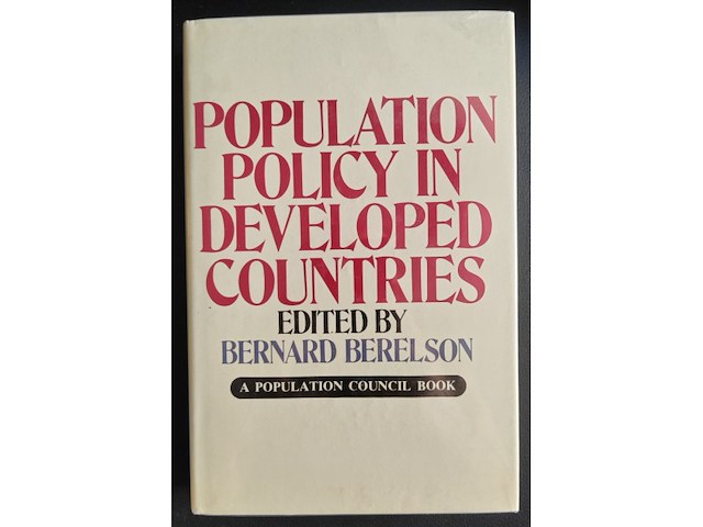 Population policy in developed countries