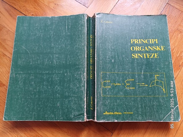 ČEKOVIĆ, PRINCIPI ORGANSKE SINTEZE