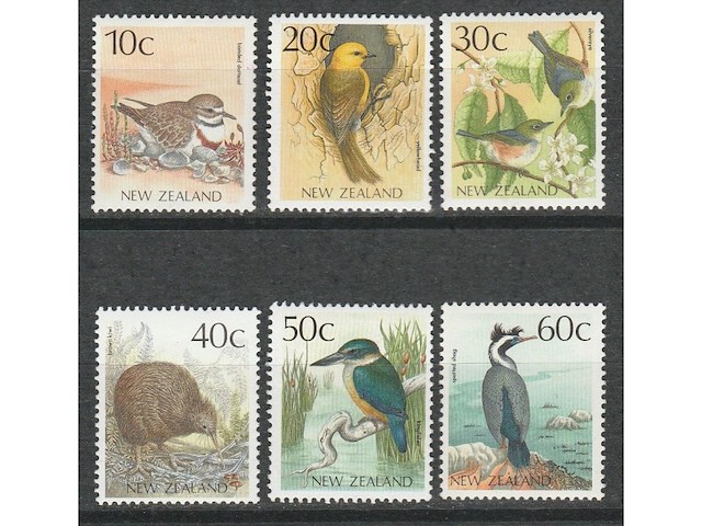 New Zealand-1988-Native Birds-MNH