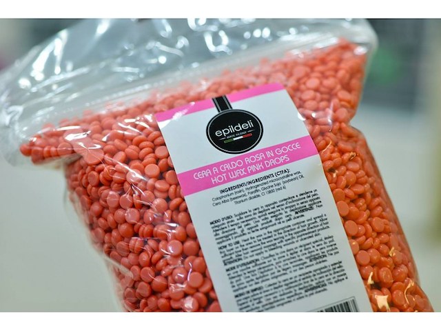 Vosak za toplu depilaciju Epildeli Pink granule 1000gr