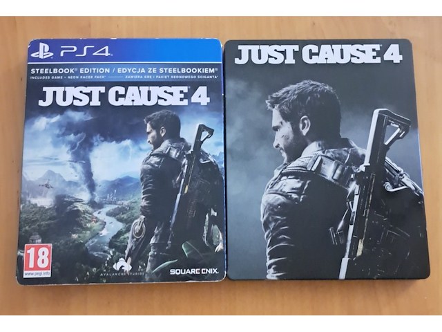 Just Cause 4 Steelbook PS4 Playstation 4