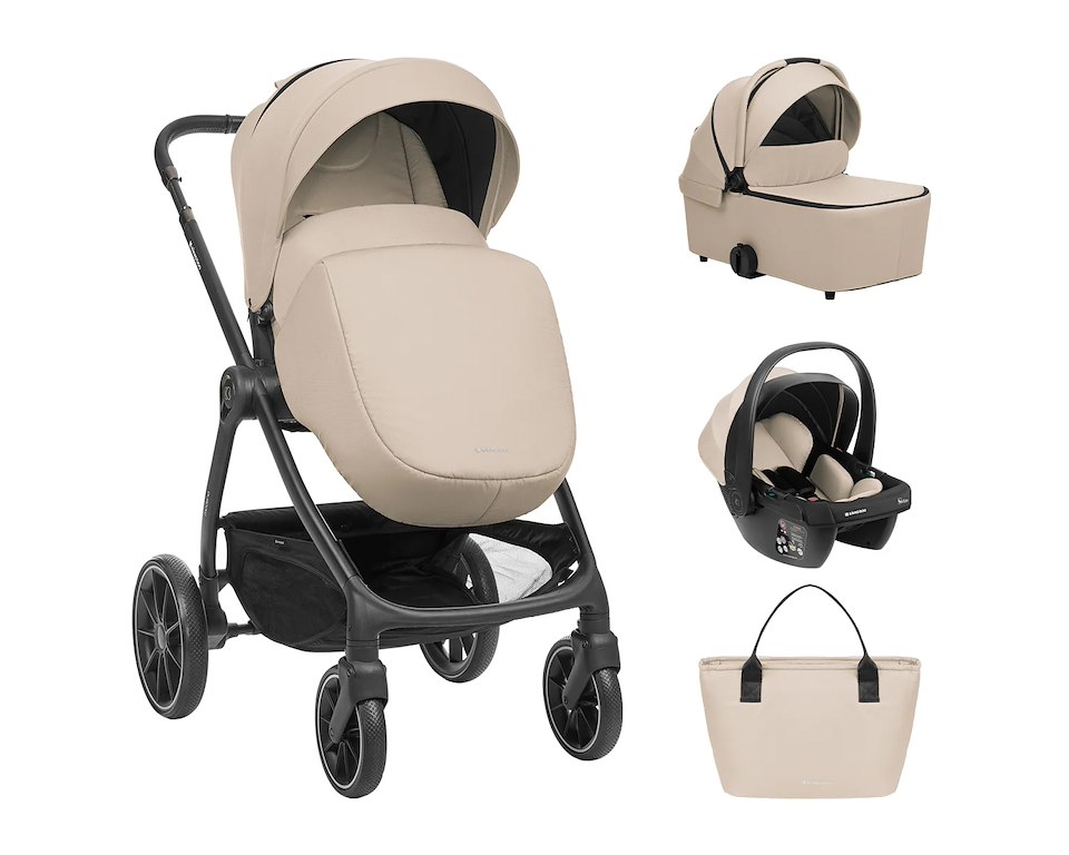 Kolica Modena 3in1 I-Size set beige
Kolica Modena 3in1 I-Size set beige