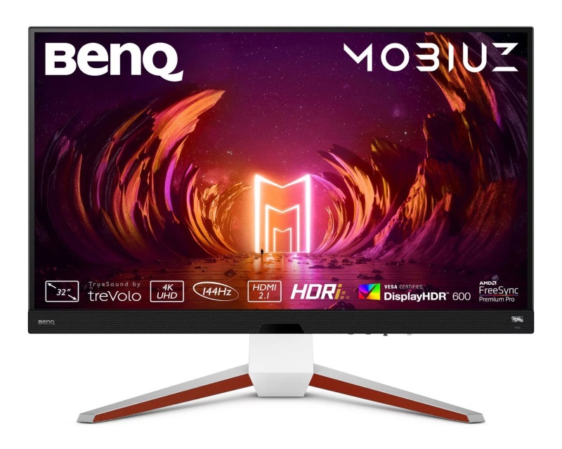 BENQ - MOBIUZ 32 inča EX3210U 4K IPS 144Hz Gaming Monitor beli