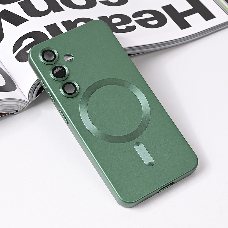 Futrola Magsafe Chrome za Samsung S931 Galaxy S25 zelena