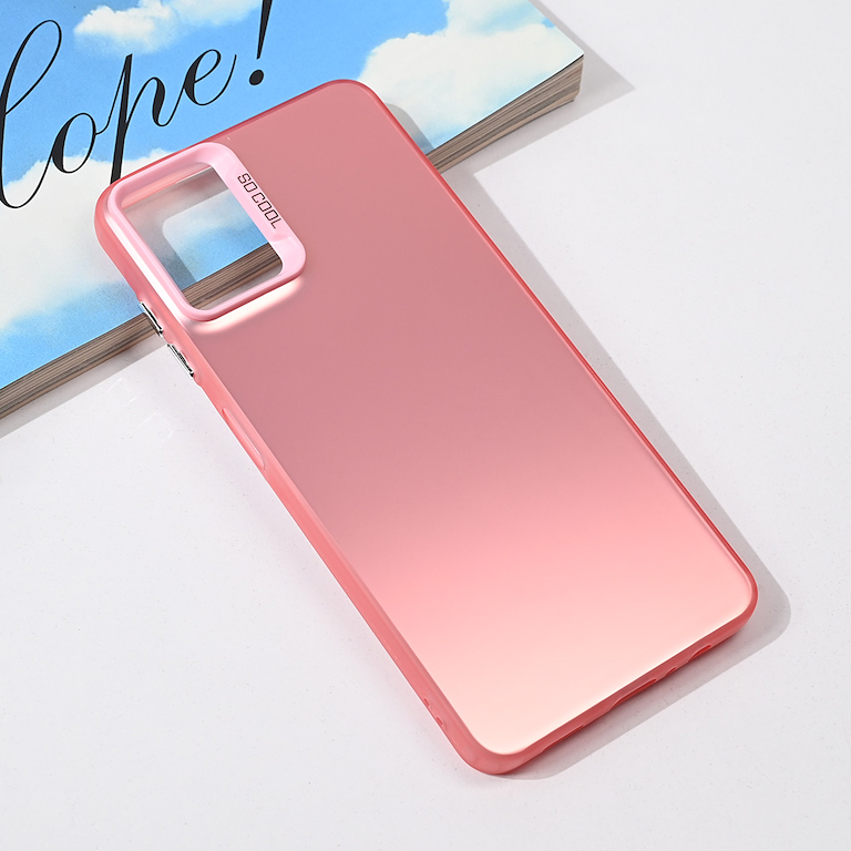 Futrola providna za Samsung A065F Galaxy A06 roze