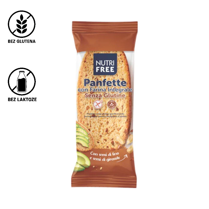 Integralni hleb bez glutena Nutrifree 85g