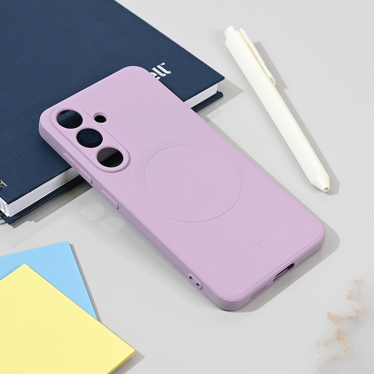 Futrola Teracell Giulietta Magsafe za Samsung S931 Galaxy S25 ljubicasta