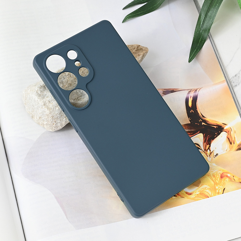 Futrola Teracell Soft Velvet za Samsung S938 Galaxy S25 Ultra plava