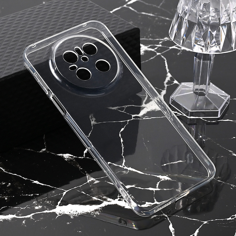 Silikonska futrola Ultra Thin za Huawei Mate 70 Transparent